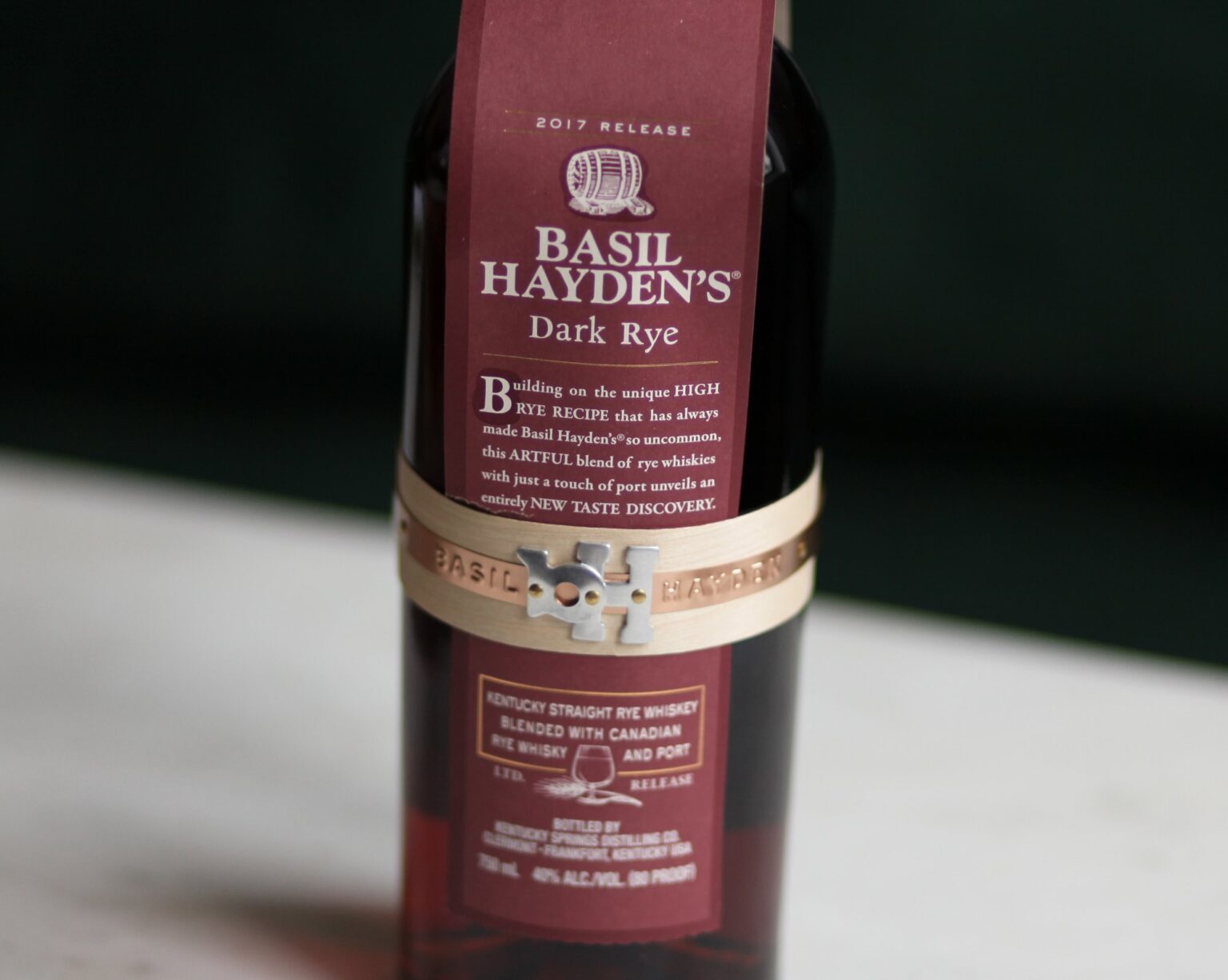 Basil Haydens Dark Rye Review Fine Tobacco Club